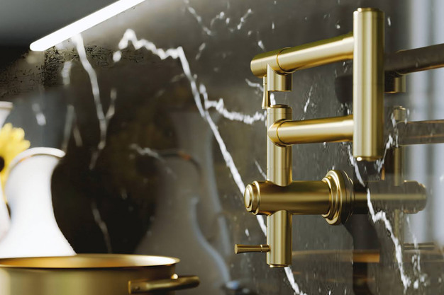 Kitchen pot fillers are setting interior design trend