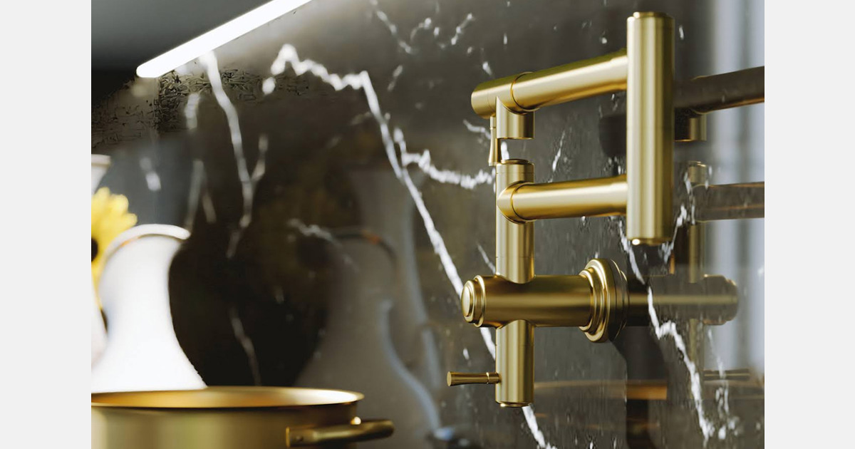 Kitchen pot fillers are setting interior design trend