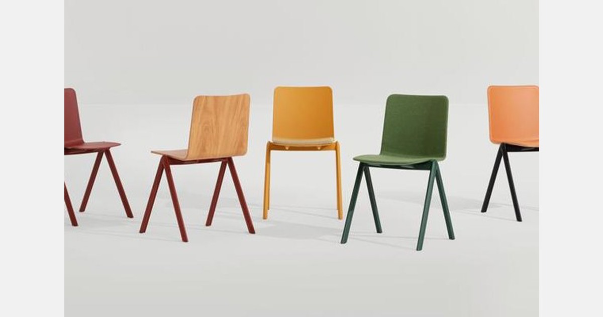 Stackable and sustainable: MIDJ releases the new Stack chair