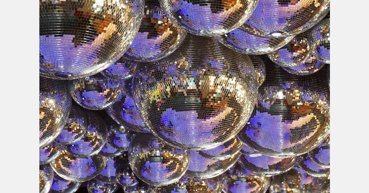 Disco Christmas tree