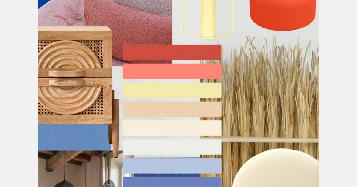 Design trend to watch: colourful minimalism