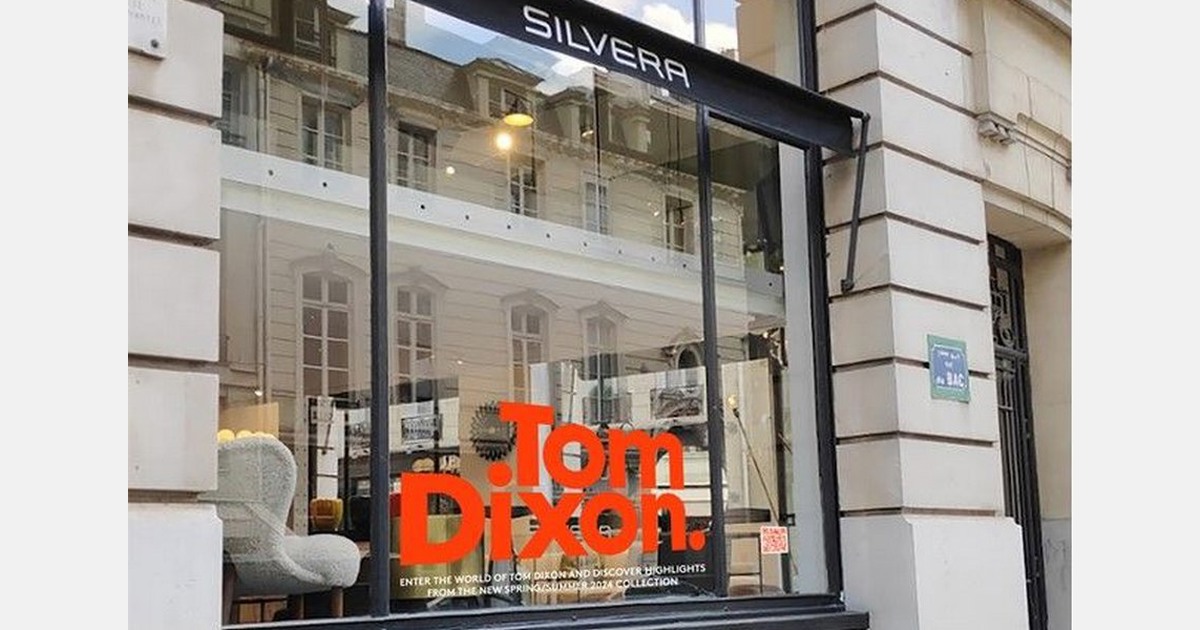 Tom Dixon at Silvera in Paris during Maison & Objet