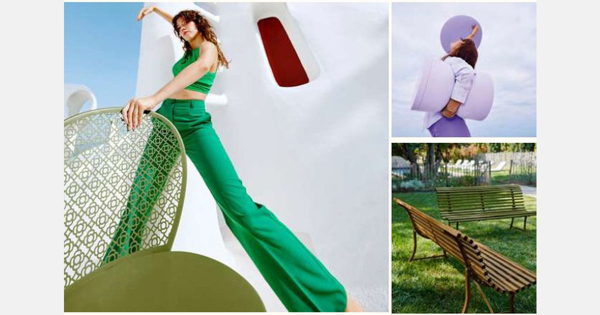 Three new colours have been added to Fermob’s 2024 metal colour chart