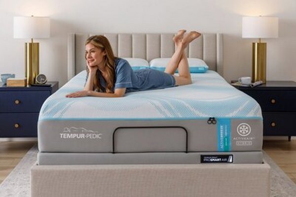 New Tempur-activebreeze smart bed delivers a sleep temperature range of ...