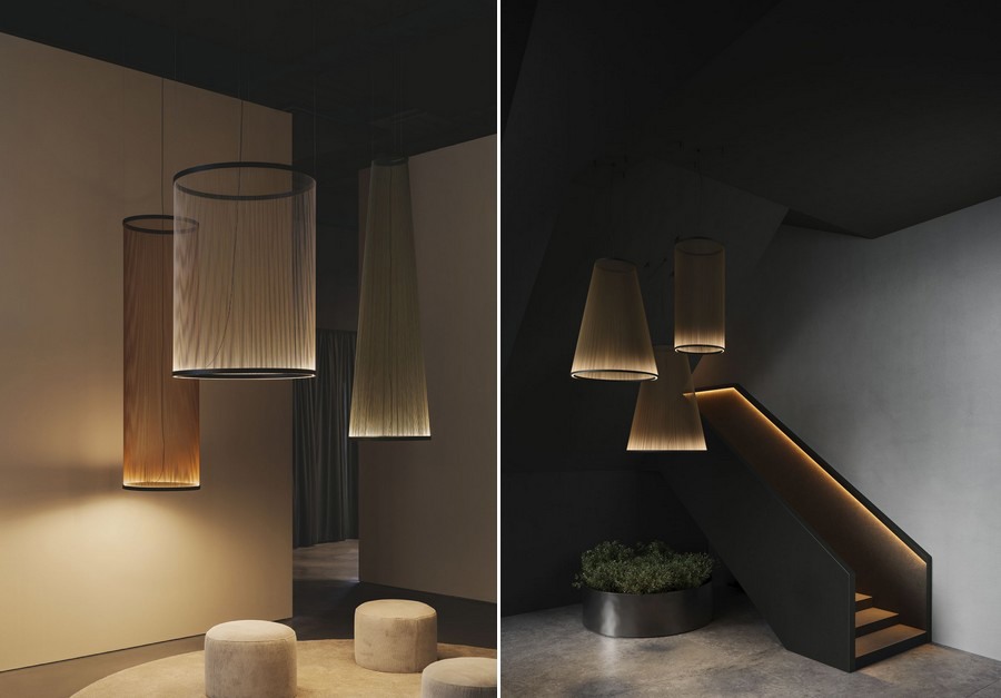 Vibia's new Array collection offers a variety of iconic and cylindrical ...
