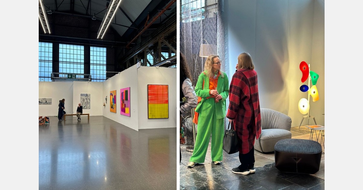 Art and Walter Knoll furniture unite at Art Düsseldorf