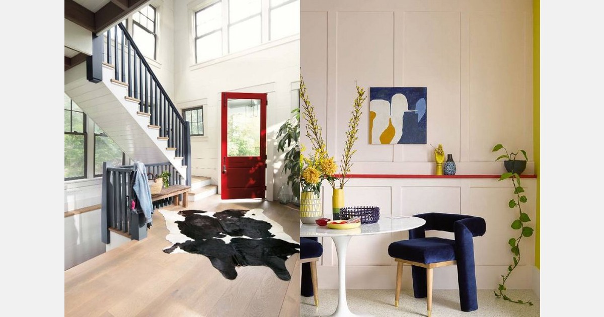 'The unexpected red theory is taking the interiors world by storm'