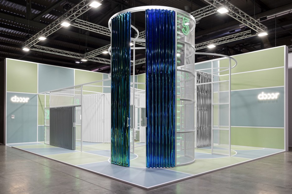 Dooor's installation 'Playscape', inspired by urban playgrounds