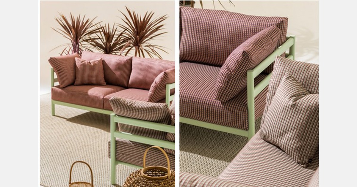 Riva collection combines fresh colours, textures, and lively fabric ...