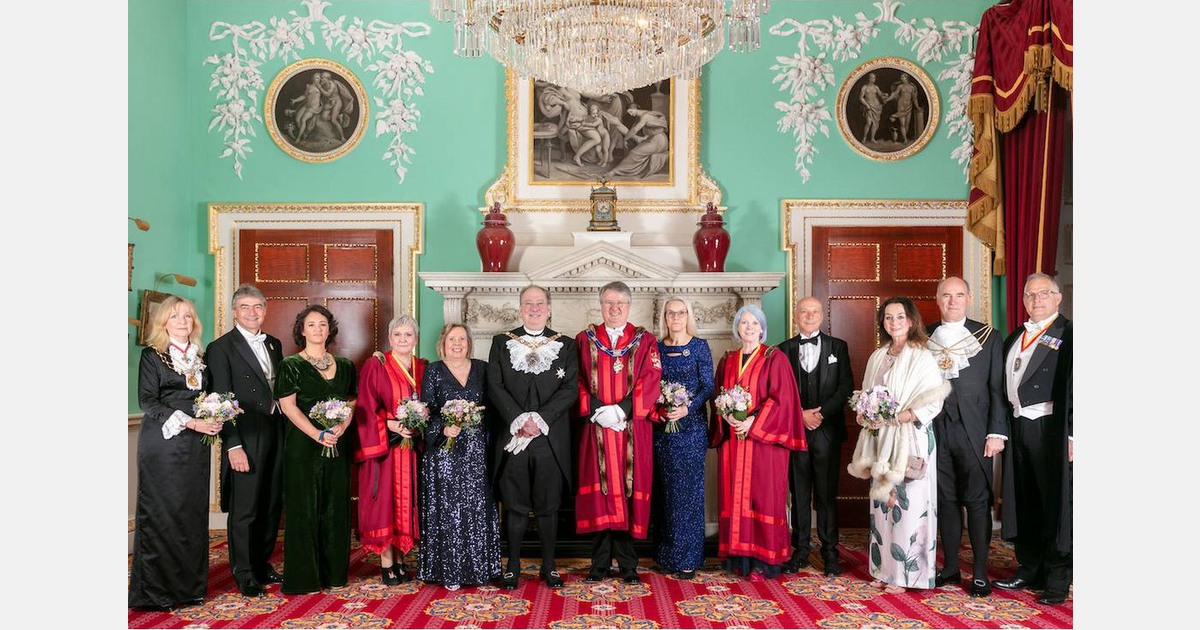 Brian Ahern installed as 62nd Master of The Furniture Makers’ Company