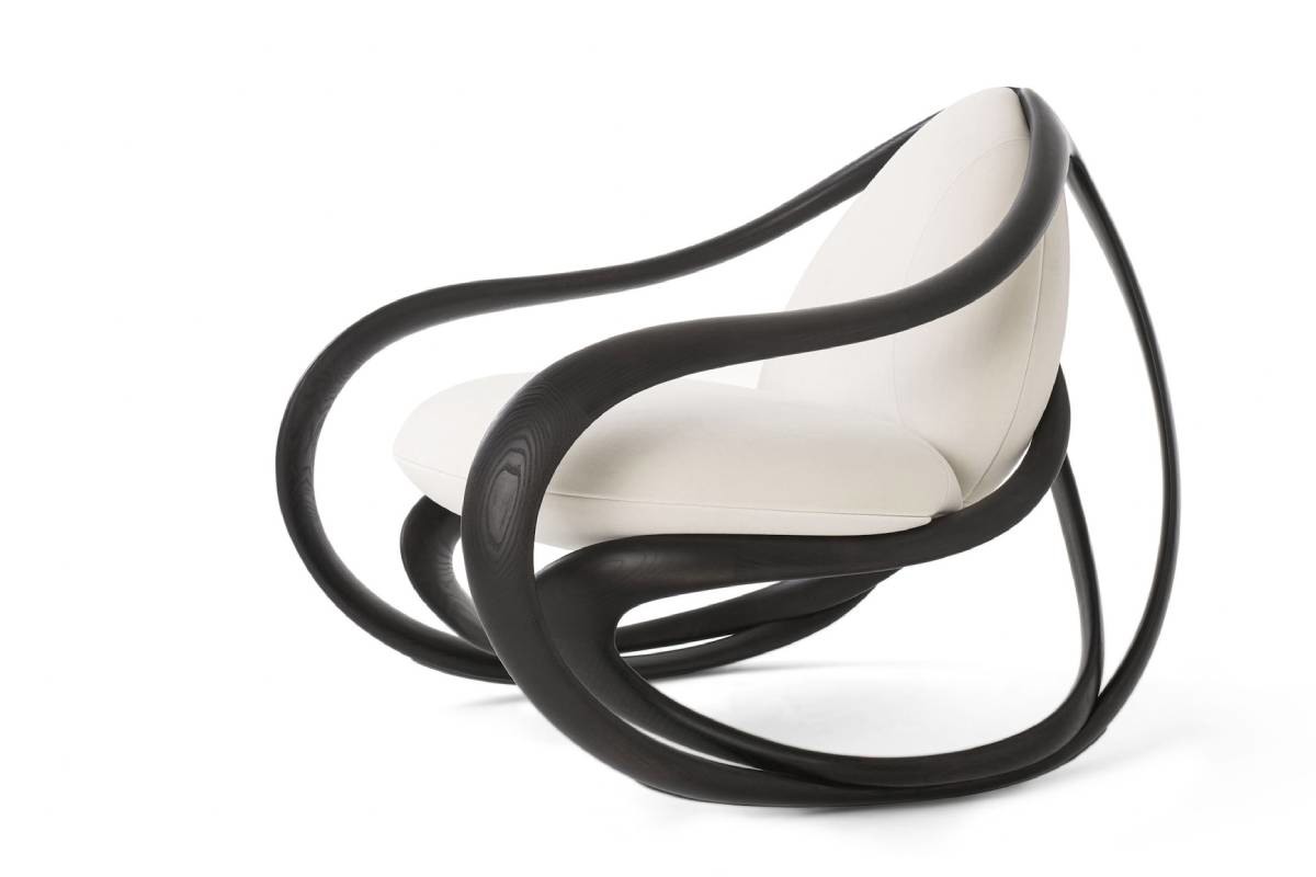 Giorgetti's iconic Move rocking chair celebrates 10 years!