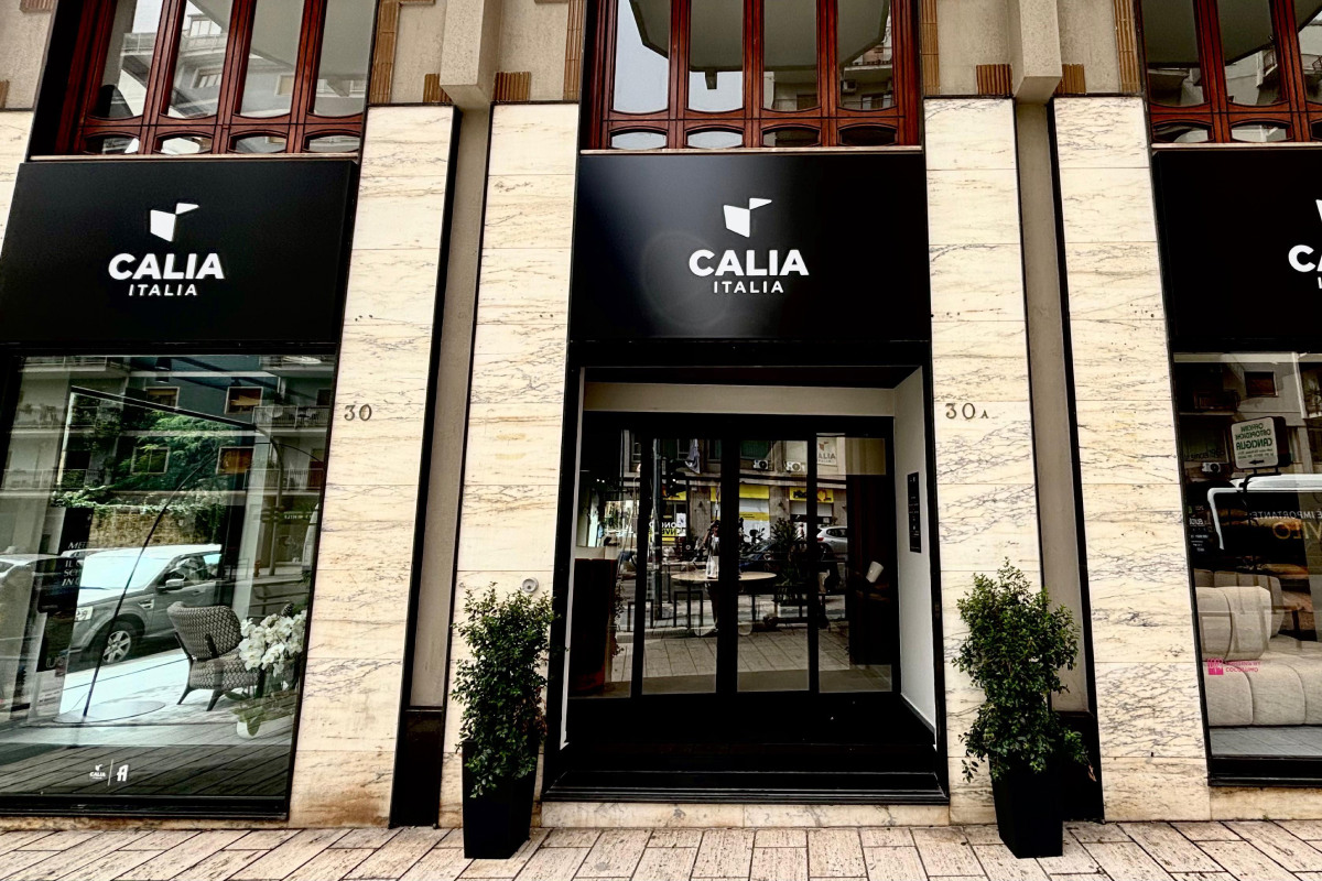 Calia Italia opens its first monobrand store in Palermo