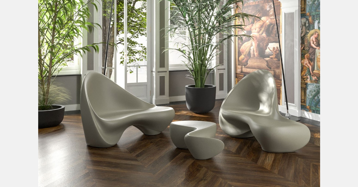 Zaha Hadid Architects designs Ripple sofa for Serralunga