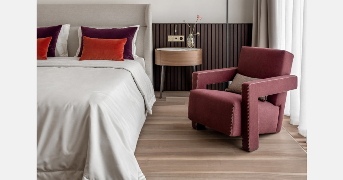 Inside a Neo Art Deco House by Aisel Kononenko