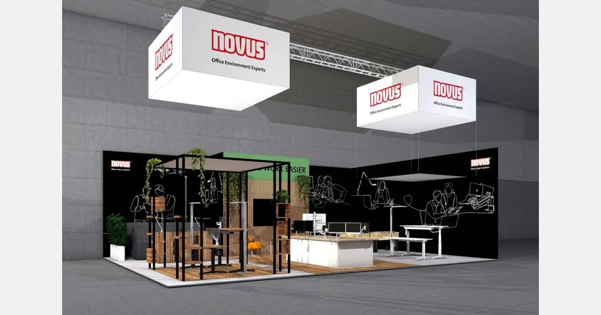 Novus at Orgatec: Working comfortably and ergonomically