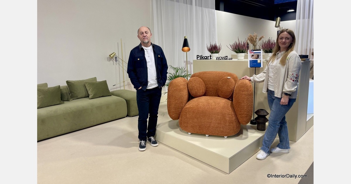 Ukrainian brand WOWIN creates designer sofas for daily comfort