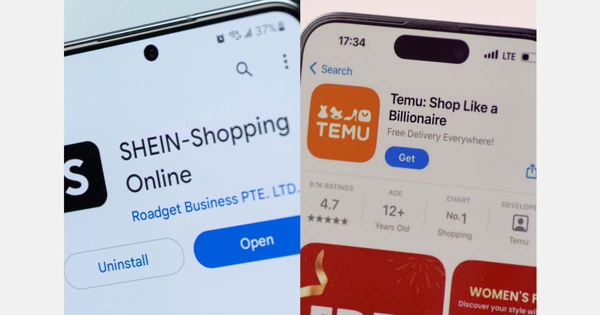 Temu and Shein most downloaded apps of 2024 in multiple countries
