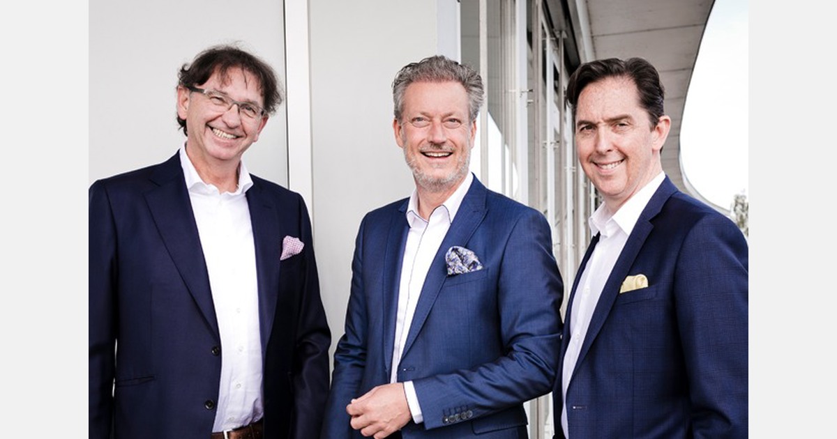 Behind the Ambiente booth