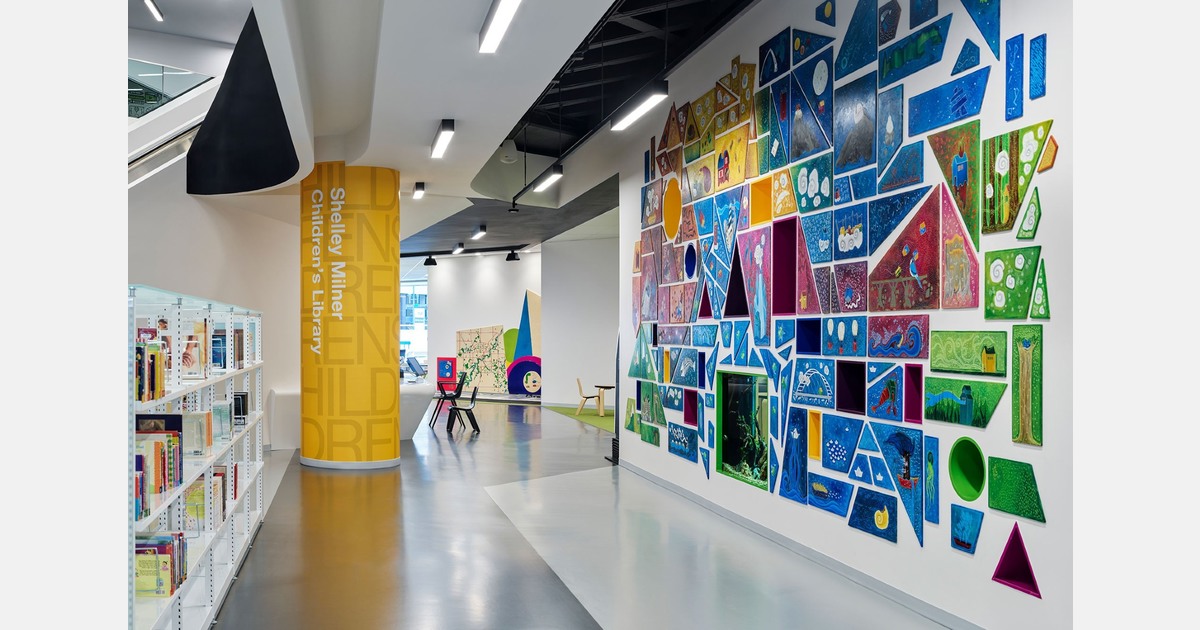 A closer look: Stanley A. Milner Library with Artigo