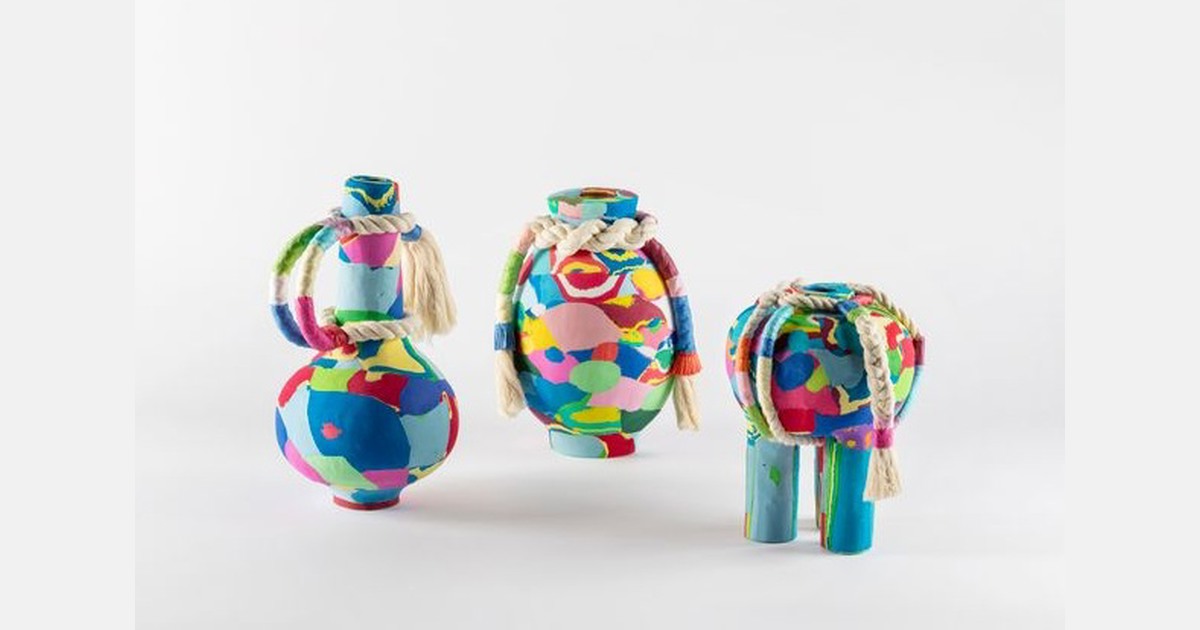 Jambo vase collection designed by Serena Confalonieri for Secondome