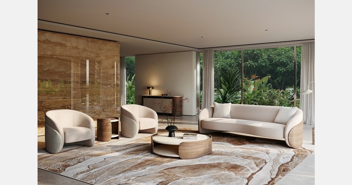 Caracole presents Fleur, designed by Claudio Bellini Studio