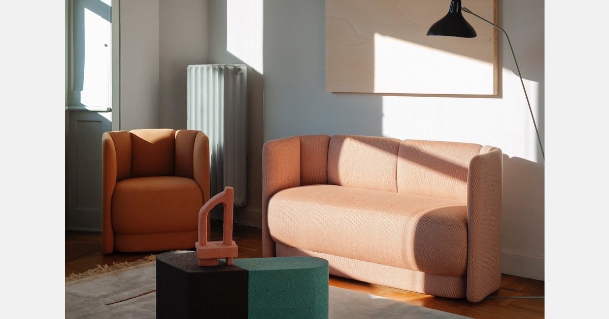 New upholstered furniture collection by Bross