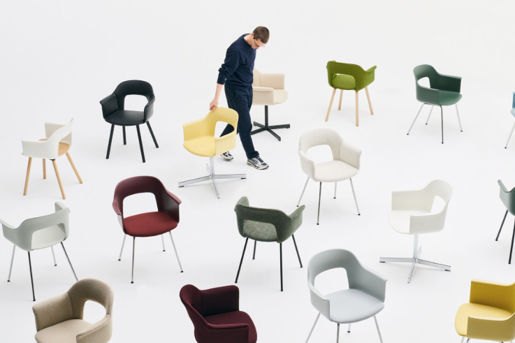 Hay unveils sustainable "Layout Chair" at Copenhagen's 3daysofdesign