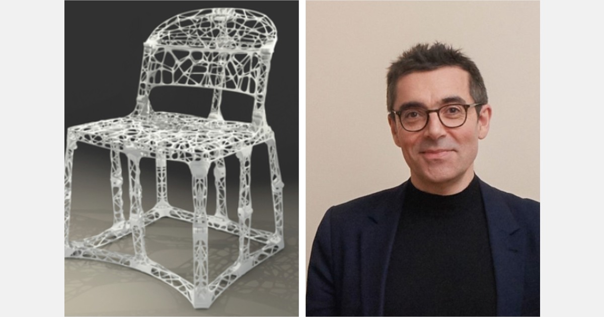 Dassault Systèmes and Patrick Jouin unveils new 3D chair that mimics ...