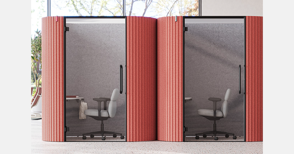 Herman Miller’s Bay Work Pod receives Red Dot Award for Product Design