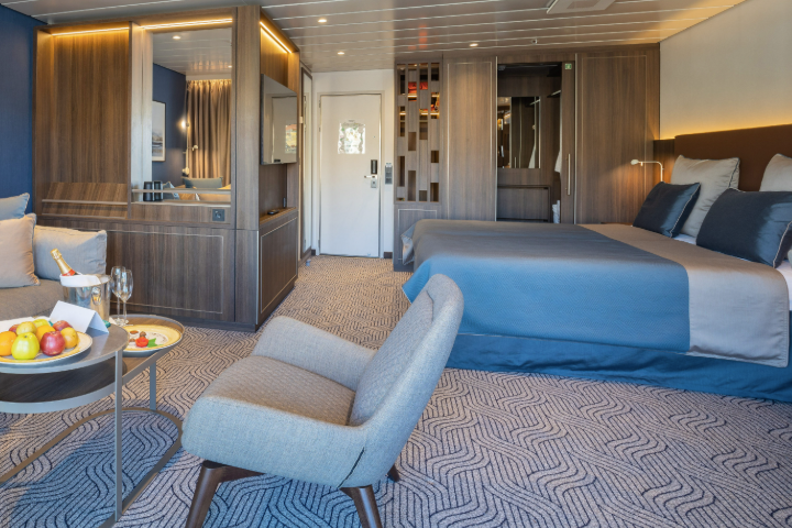 Milano Bedding sofa beds on board the Artania and Amadea cruise ships