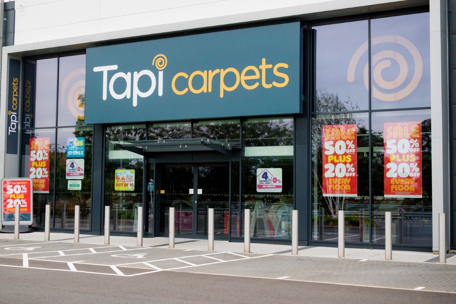 Tapi expands footprint with Carpetright store revamps