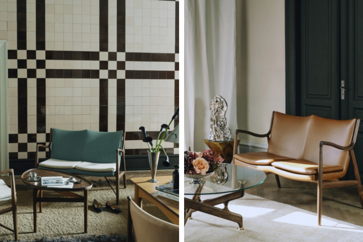 80 Years after its breakthrough Finn Juhl's 45 sofa is reborn