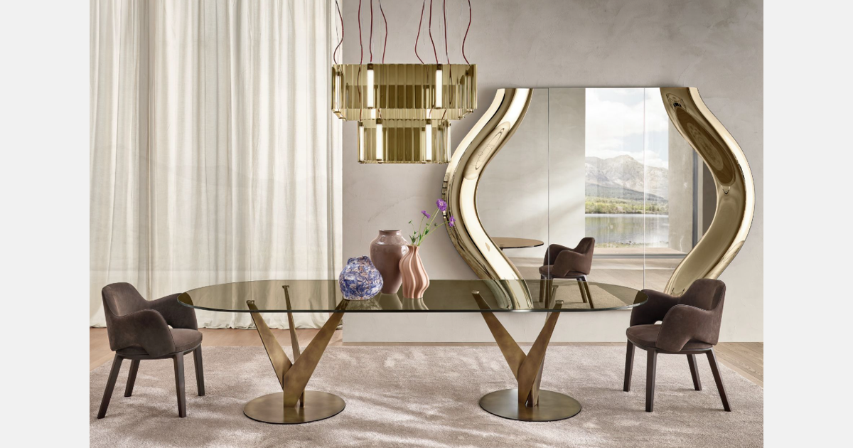 Marcel Wanders has unveiled the Magnifico Mirror Collection in ...