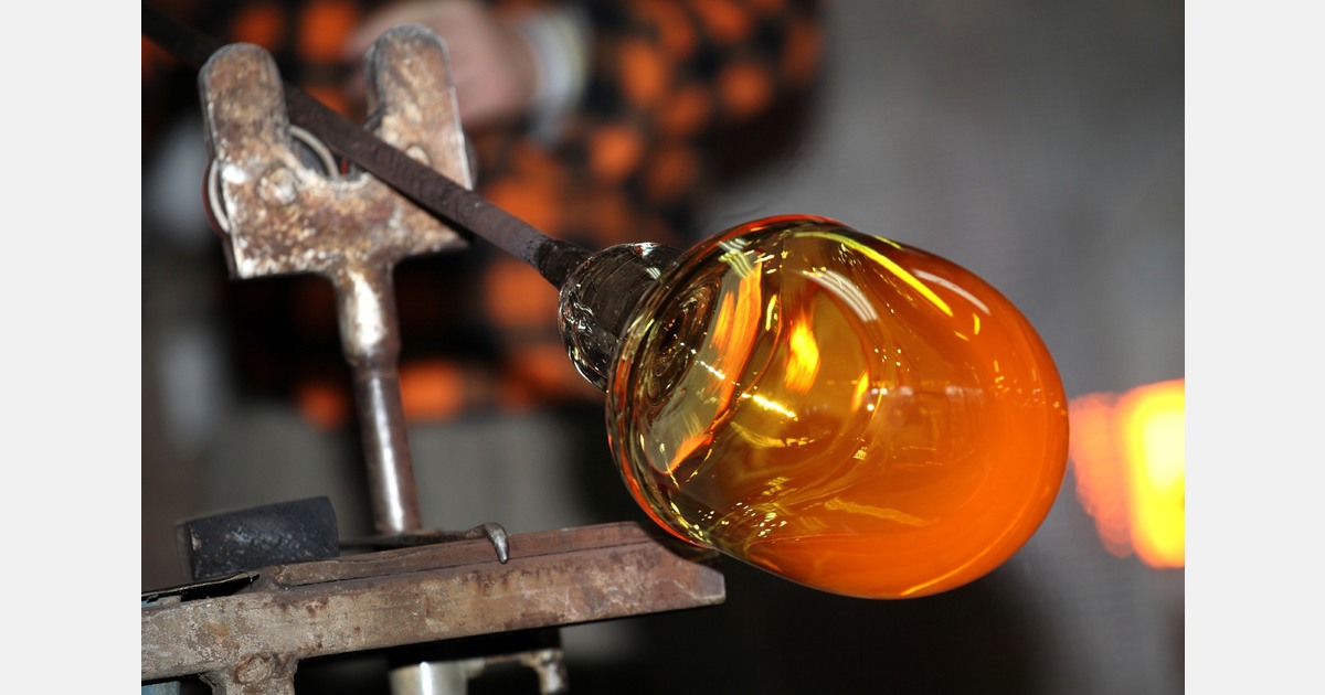 Wood and blown glass set the tone for interior design in 2026