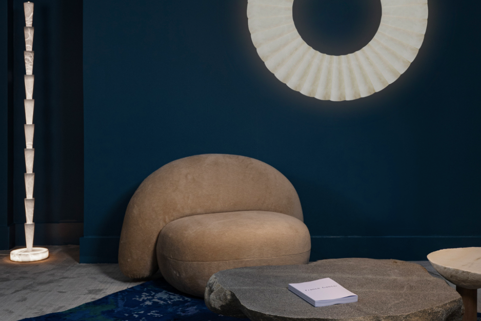 Franck Genser unveils sculptural lighting and furniture at Maison&Objet ...