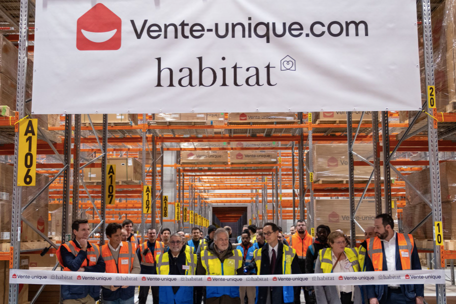 Vente-Unique launches major European logistics hub in Moulins
