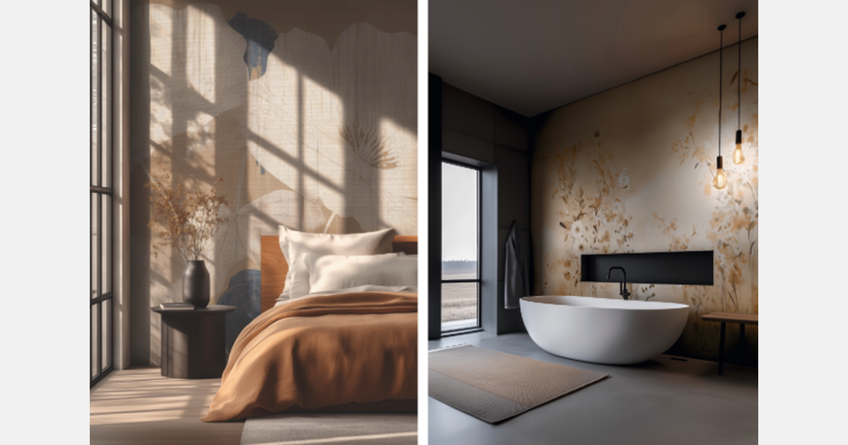 SpaghettiWall presents “Pigmenta” wallpaper collection that evokes a ...