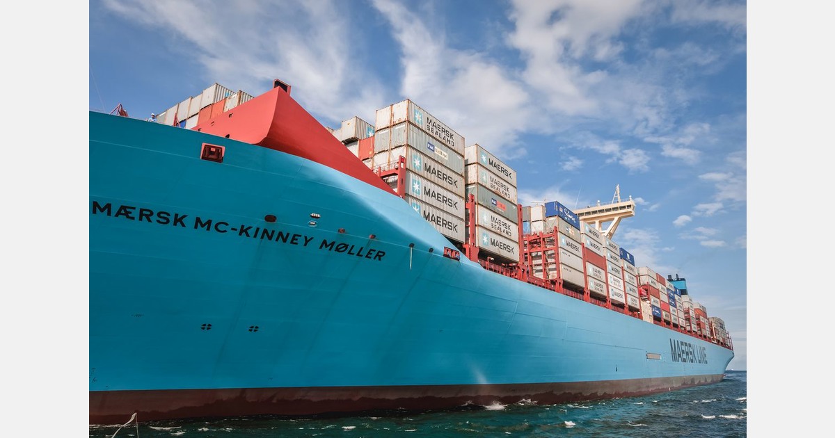 Container shipping company Maersk reports losses