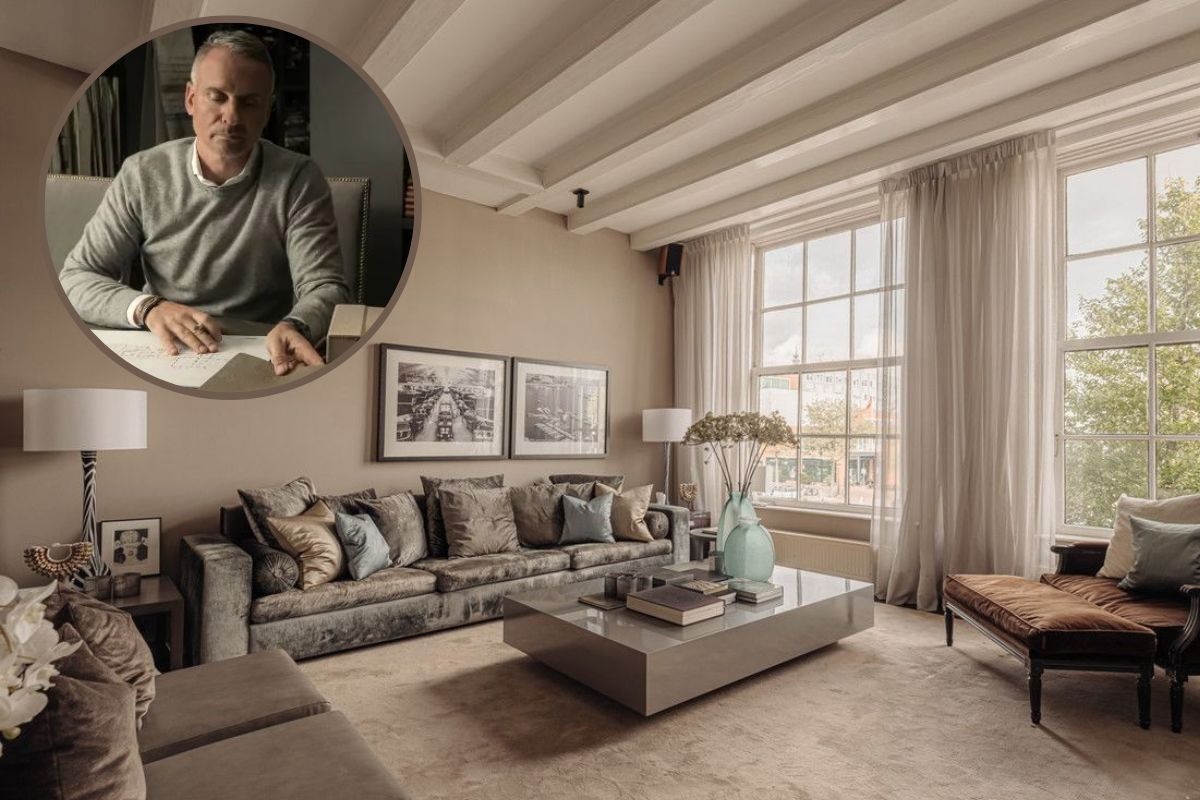 Dutch Interior designer Eric Kuster sells his luxury Amsterdam flat ...