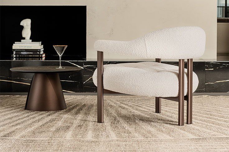 Cattelan Italia brings design to rest with the new lounge chairs Greta ...